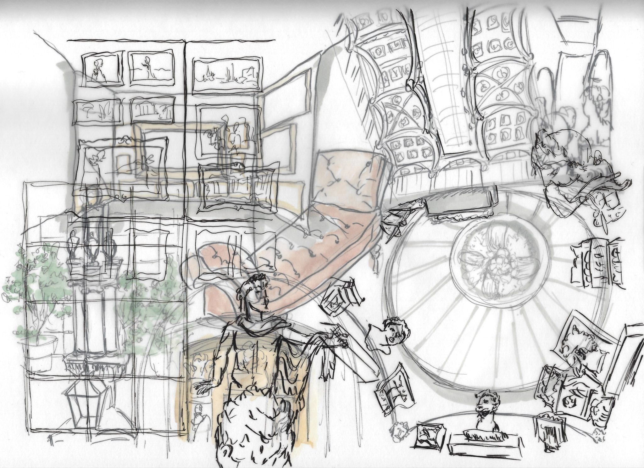 Palimpsest Drawing – Amy Ma